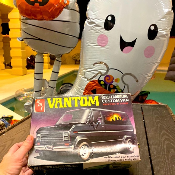 Amt | Toys | Amt T48 45 Vantom Ford Econoline Custom Van Vintage 125 ...